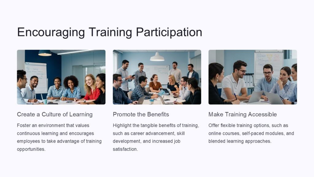 Training Calendar PowerPoint Template : 100% Editable PPTx