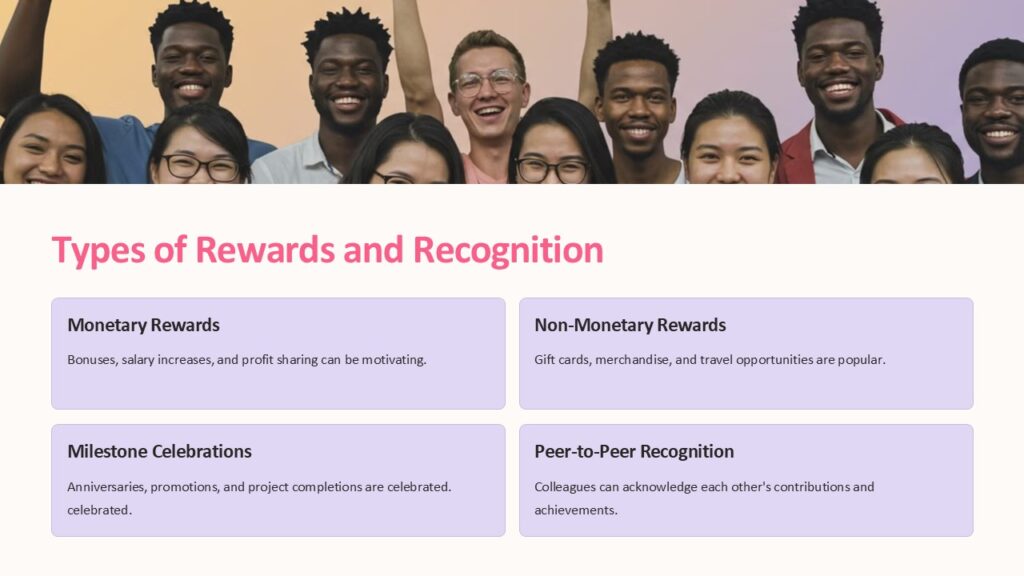 Types of Rewards and Recognition PowerPoint Presentation - PPTUniverse