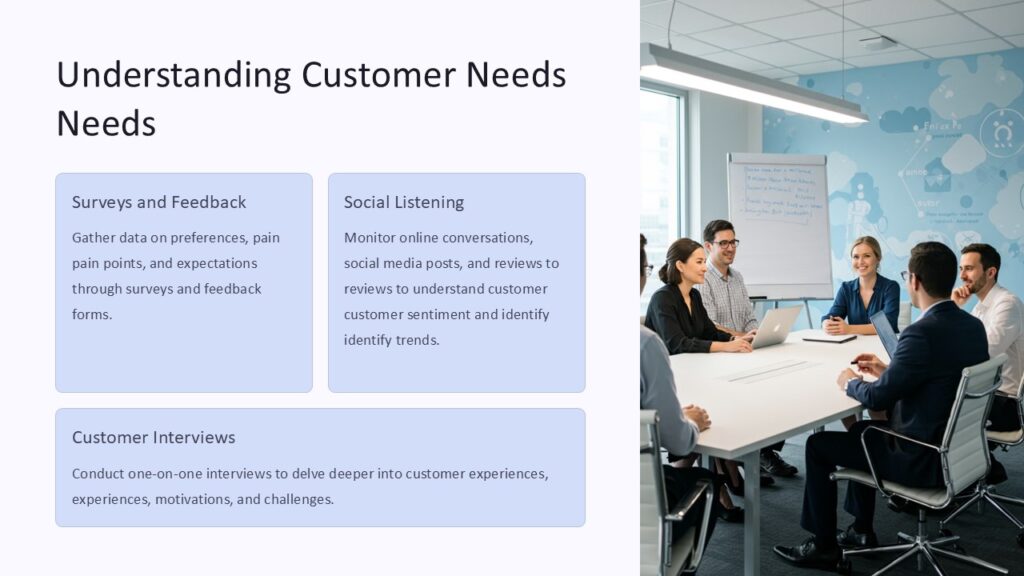 Understanding Customer Needs Slide PowerPoint Presentation : 100% ...