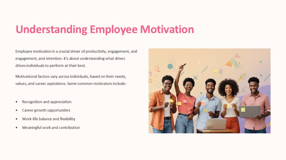 Understanding Employee Motivation PowerPoint Presentation - PPTUniverse