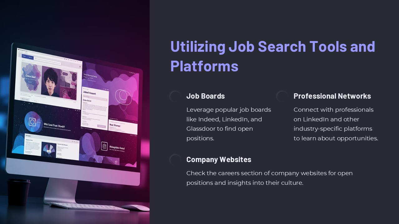 Utilizing Job Search Tools and Platforms PowerPoint Presentation - PPTUniverse