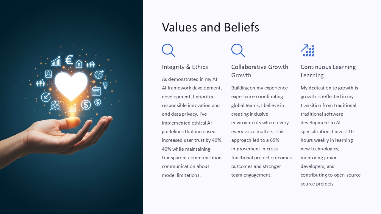 Values and Beliefs PowerPoint Presentation - PPTUniverse