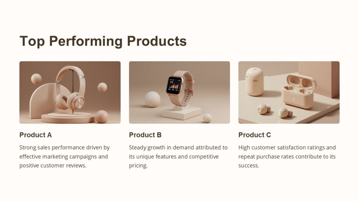 Weekly Report PowerPoint Template : 100% Editable PPTx