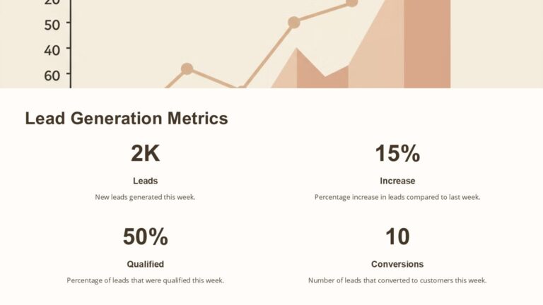 Weekly Report PowerPoint Template : 100% Editable PPTx