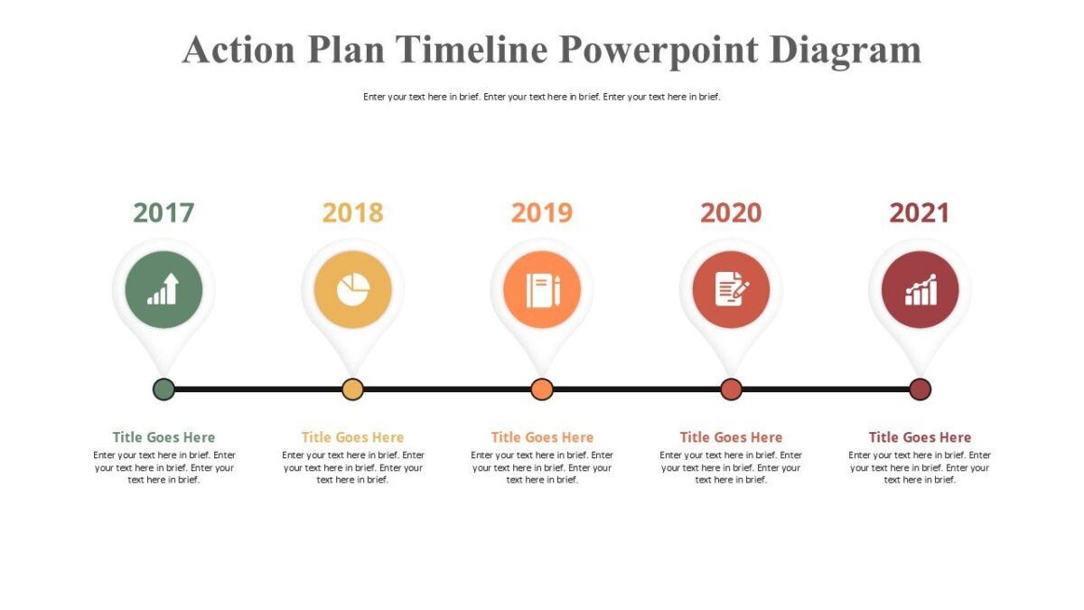 Action Plan Timeline Powerpoint Diagram - PPTUniverse