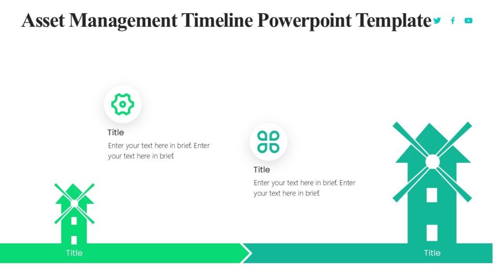 Asset Management Timeline Powerpoint Template : 100% Editable PPTx