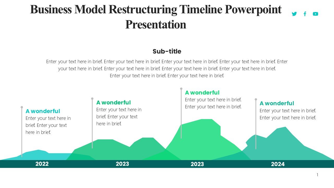 Business Model Restructuring Timeline Powerpoint Presentation - PPTUniverse