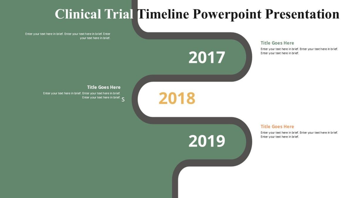 Clinical Trial Timeline Powerpoint Presentation - PPTUniverse