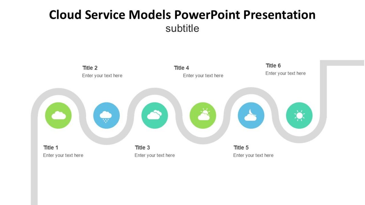 Cloud Service Models PowerPoint Presentation : 100% Editable PPTx
