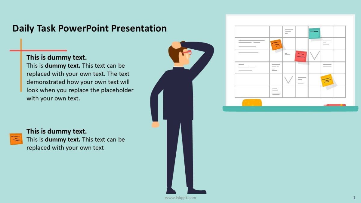 Daily Task PowerPoint Presentation - PPTUniverse