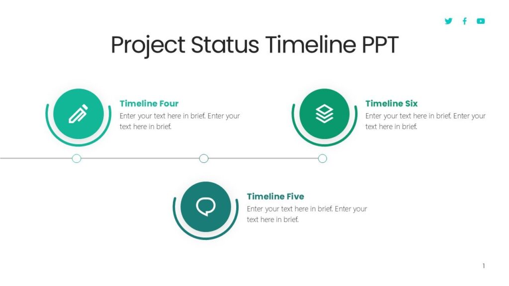 Project Status Timeline PPT - PPTUniverse