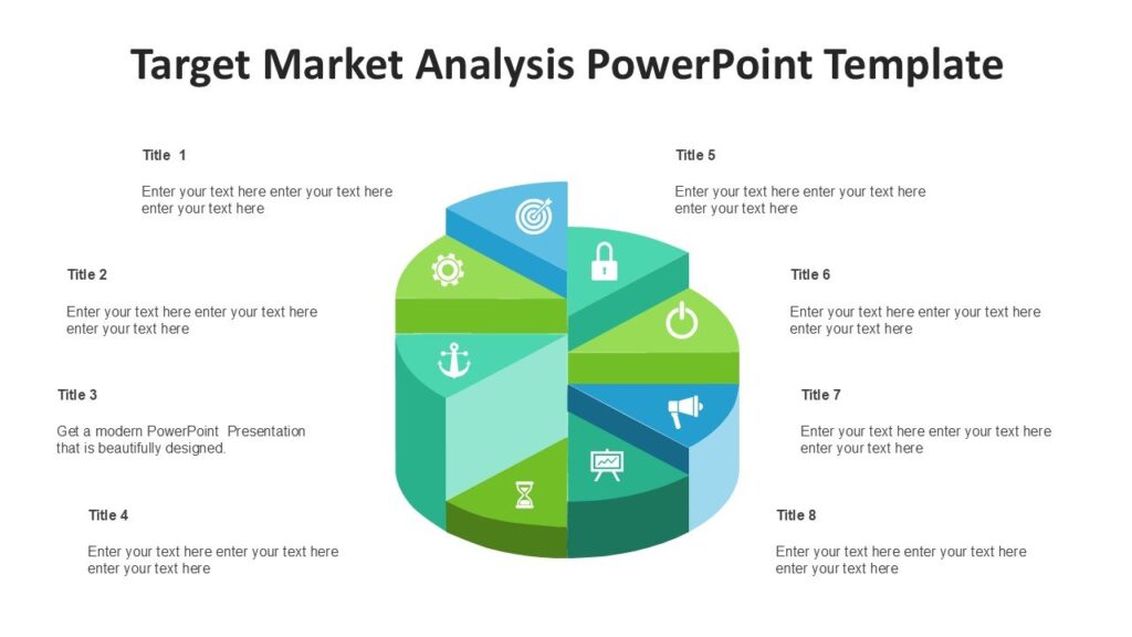 Target Market Analysis PowerPoint Template : 100% Editable PPTx