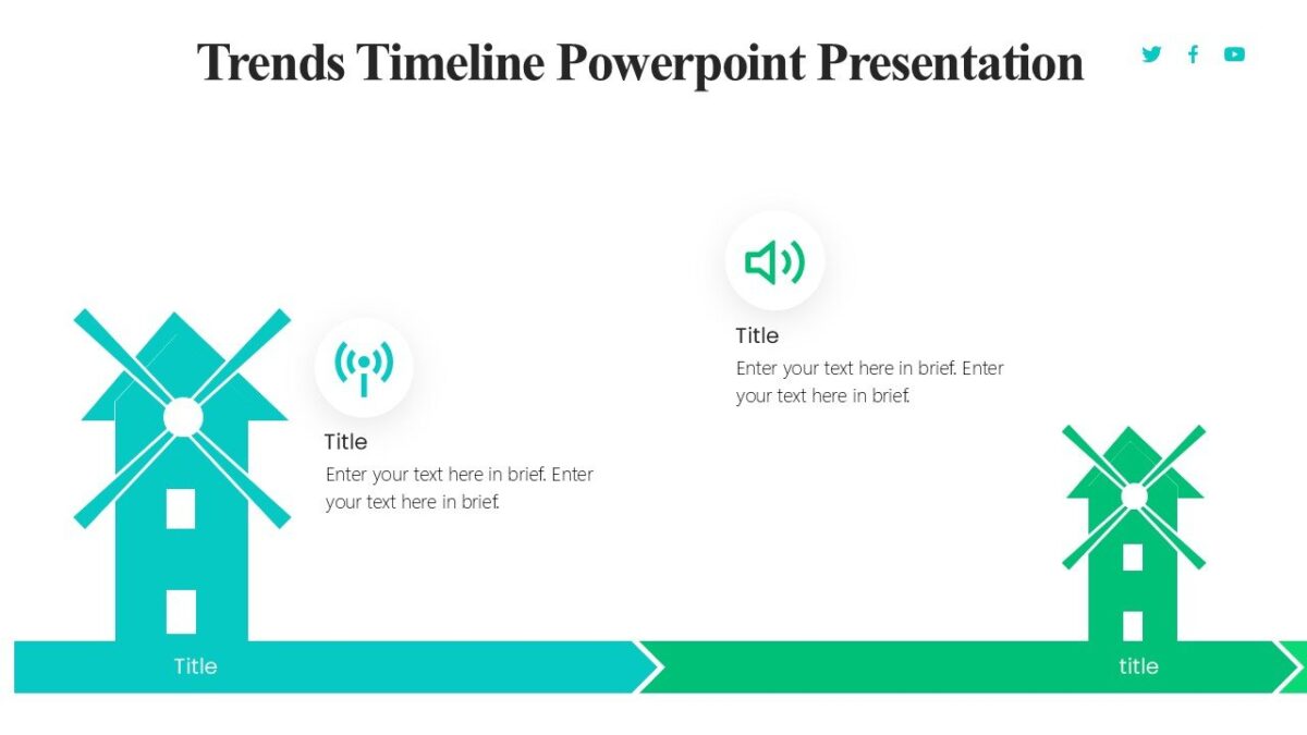 Trends Timeline Powerpoint Presentation : 100% Editable PPTx