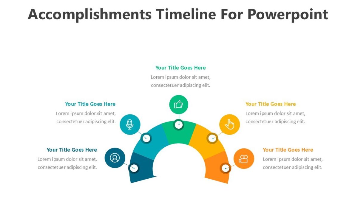 Accomplishments Timeline For Powerpoint - PPTUniverse