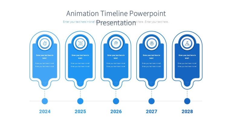 Animation Timeline Powerpoint Presentation - PPTUniverse
