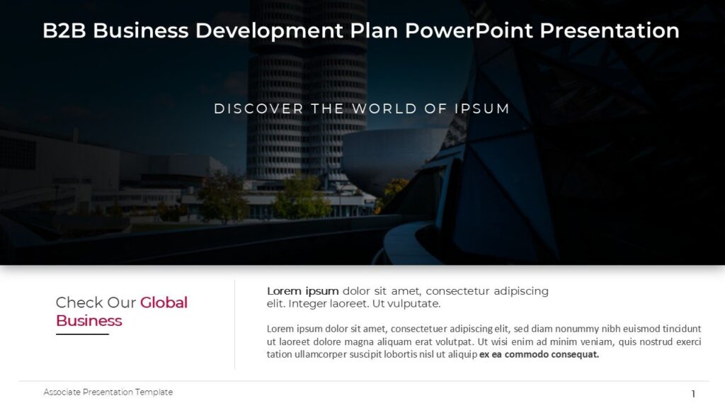 B2B Business Development Plan PowerPoint Presentation - PPTUniverse