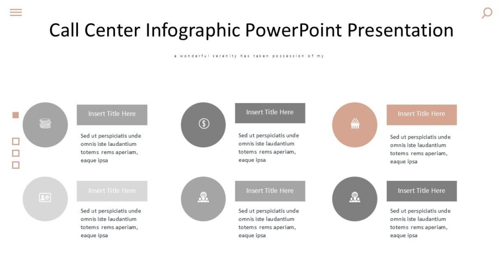 Call Center Infographic PowerPoint Presentation - PPTUniverse