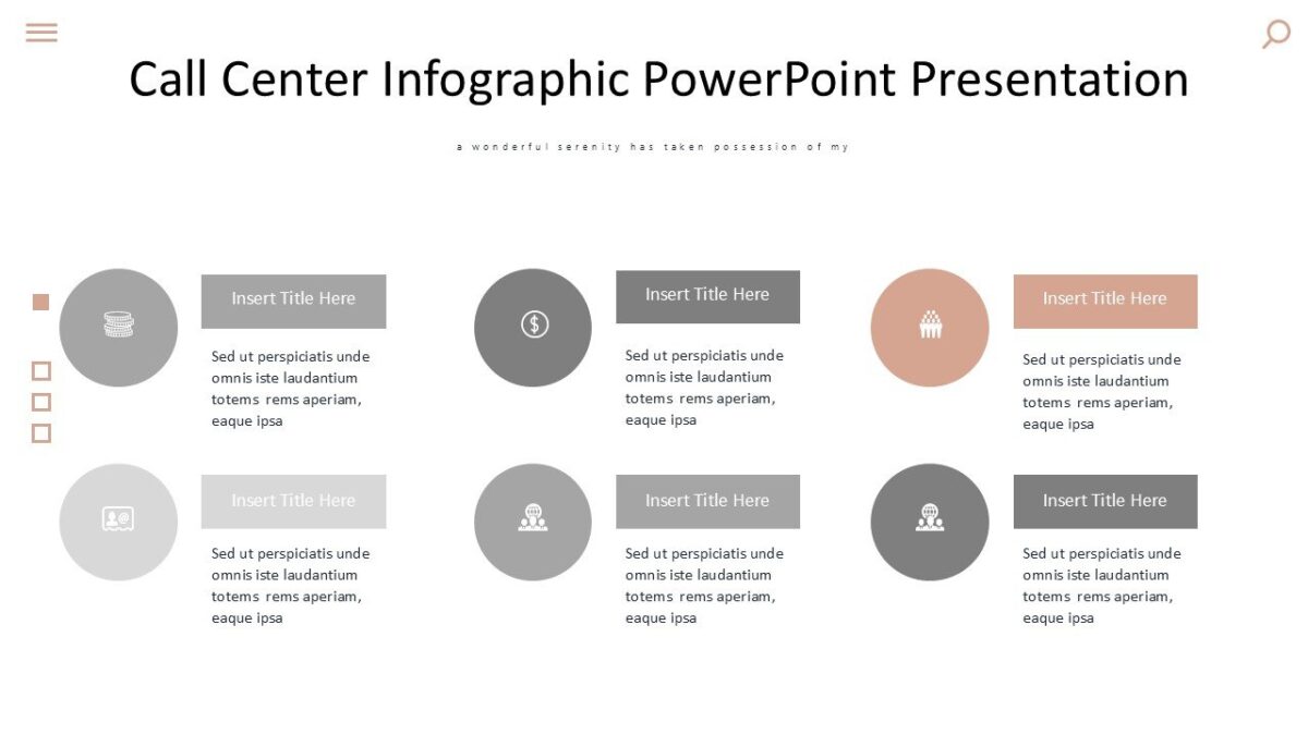 Call Center Infographic PowerPoint Presentation - PPTUniverse