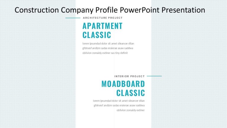 Construction Company Profile PowerPoint Presentation : 100% Editable PPTx
