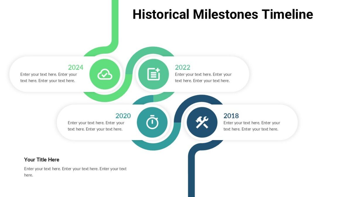 Historical Milestones Timeline - PPTUniverse