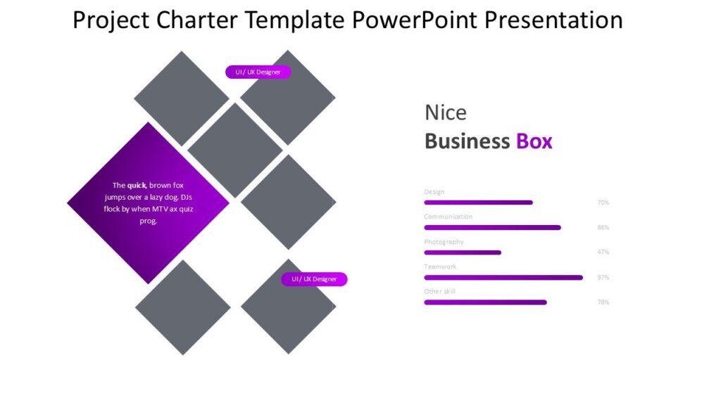 Project Charter Template PowerPoint Presentation - PPTUniverse