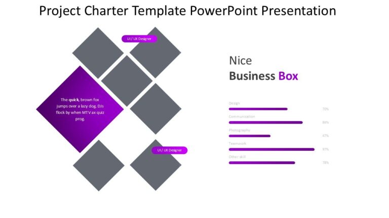 Project Charter Template PowerPoint Presentation - PPTUniverse