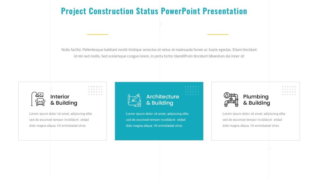 Project Construction Status PowerPoint Presentation : 100% Editable PPTx