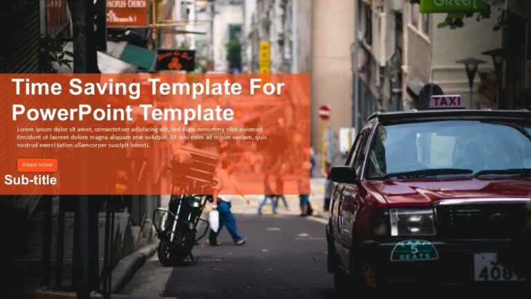 Time Saving Template For PowerPoint Template - PPTUniverse