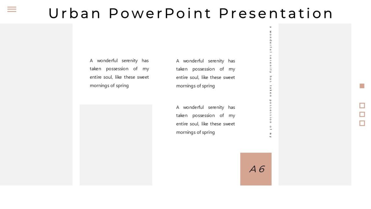 Urban PowerPoint Presentation : 100% Editable PPTx