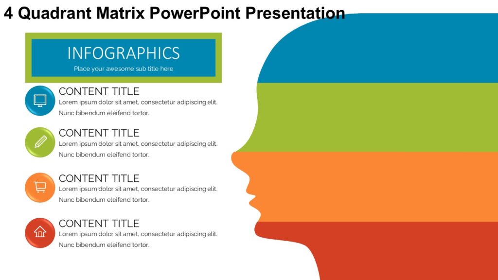 4 Quadrant Matrix PowerPoint Presentation - PPTUniverse