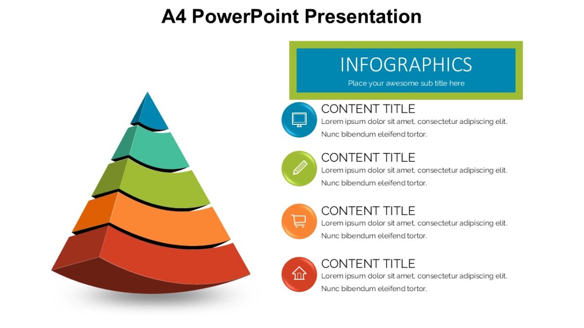 A4 PowerPoint Presentation : 100% Editable PPTx
