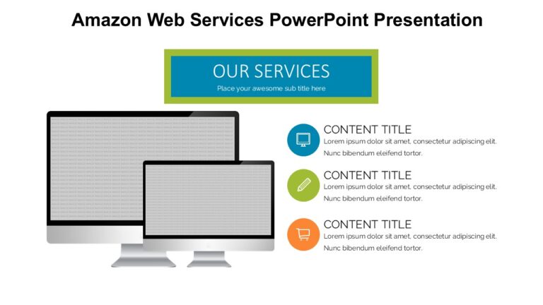 Amazon Web Services Powerpoint Presentation 100 Editable Pptx