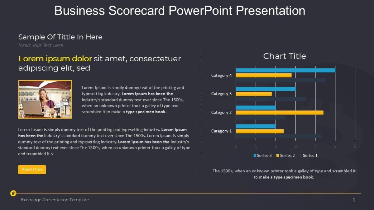Business Scorecard PowerPoint Presentation : 100% Editable PPTx
