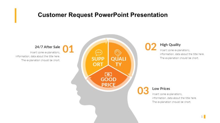 Customer Request PowerPoint Presentation : 100% Editable PPTx