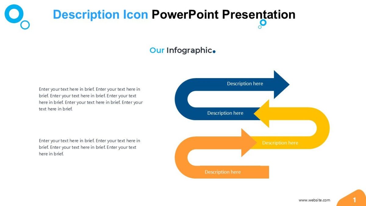 Description Icon PowerPoint Presentation - PPTUniverse