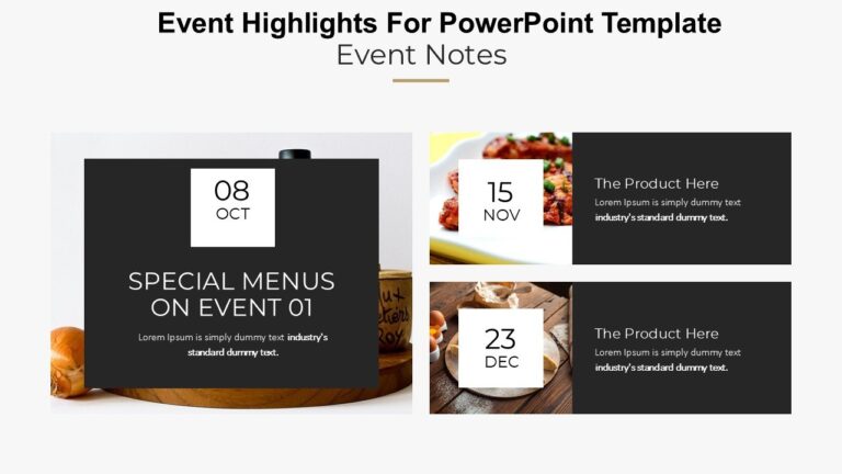Event Highlights For PowerPoint Template - PPTUniverse
