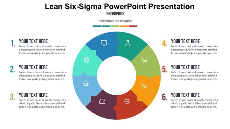 Lean Six Sigma PowerPoint Presentation : 100% Editable PPTx