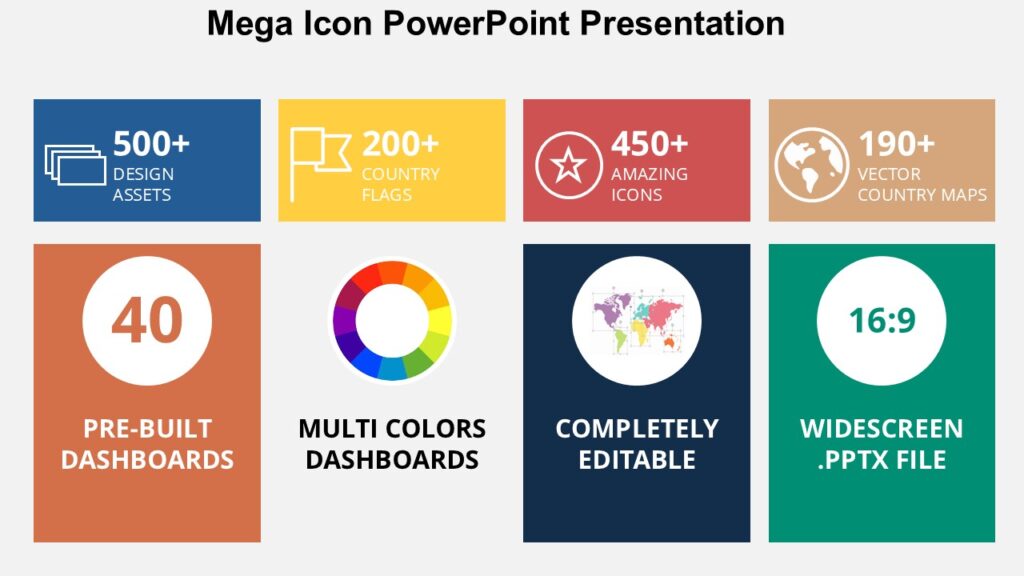Single Slide Powerpoint Templates : 100% Editable PPTx
