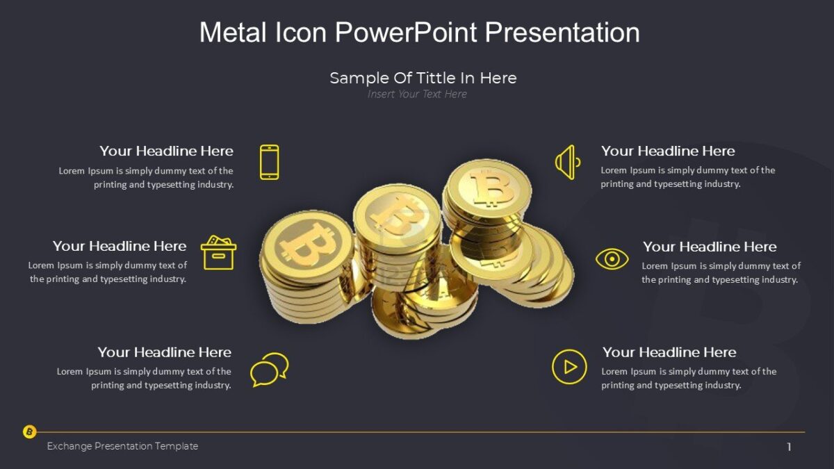 Metal Icon PowerPoint Presentation - PPTUniverse
