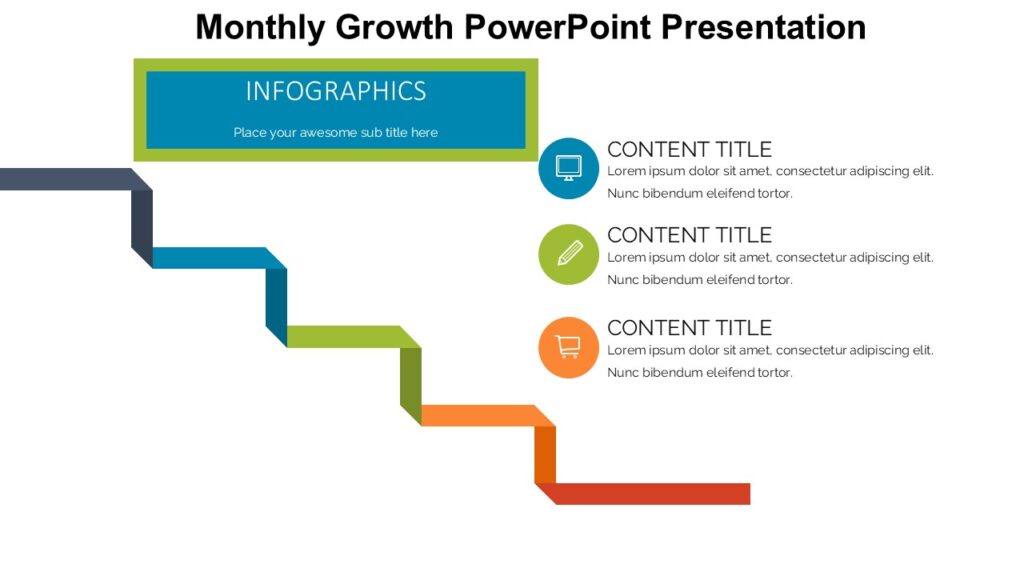 Monthly Growth PowerPoint Presentation - PPTUniverse