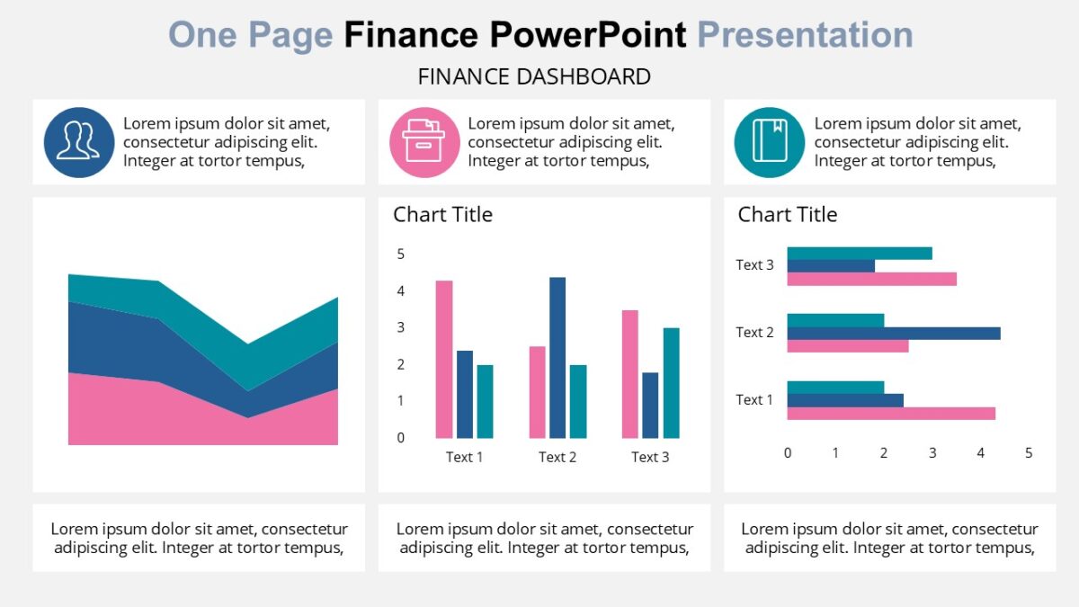 One Page Finance PowerPoint Presentation - PPTUniverse