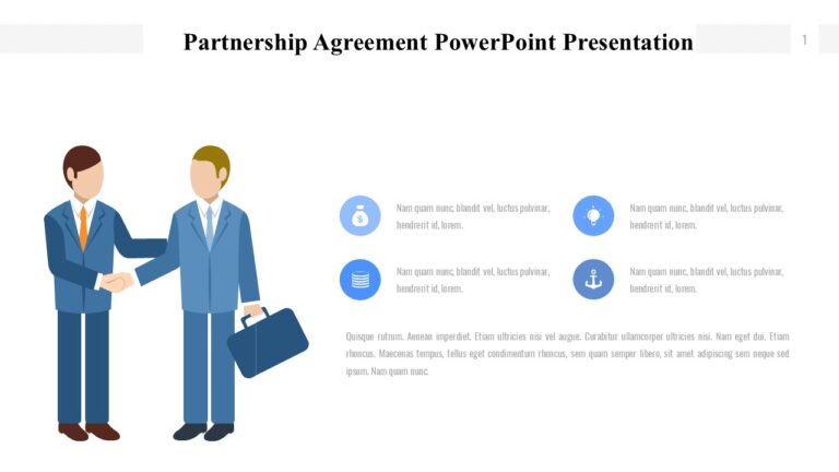 Partnership Agreement PowerPoint Presentation : 100% Editable PPTx