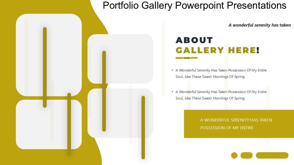 Portfolio Gallery Powerpoint Presentations : 100% Editable PPTx