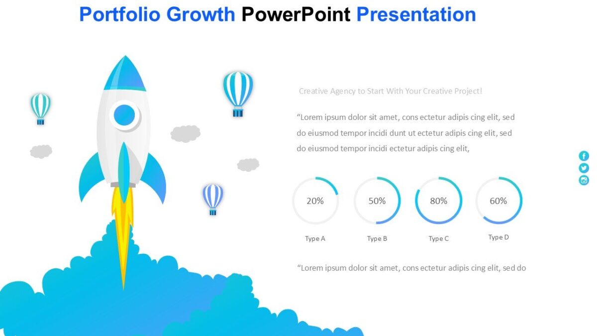 Portfolio Growth PowerPoint Presentation - PPTUniverse