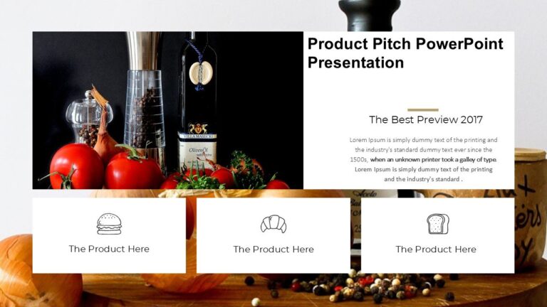 Product Pitch PowerPoint Presentation - PPTUniverse