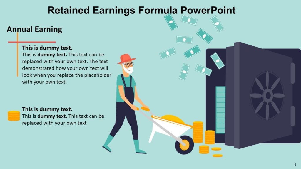 Retained Earnings Formula PowerPoint - PPTUniverse
