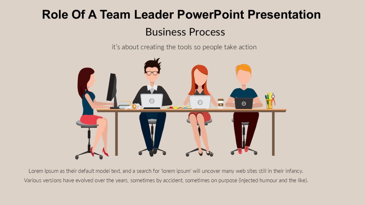 Role Of A Team Leader PowerPoint Presentation - PPTUniverse