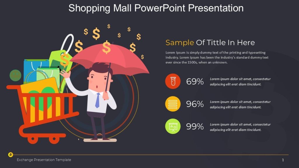 Shopping Mall PowerPoint Presentation - PPTUniverse