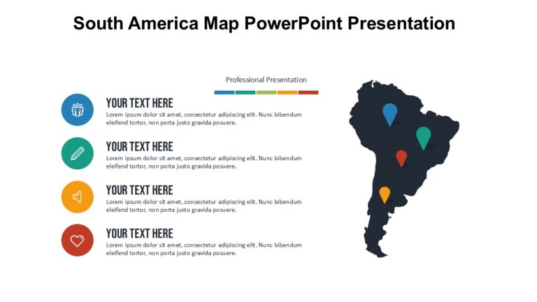 South America Map PowerPoint Presentation - PPTUniverse