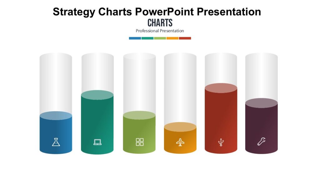 Strategy Charts PowerPoint Presentation : 100% Editable PPTx